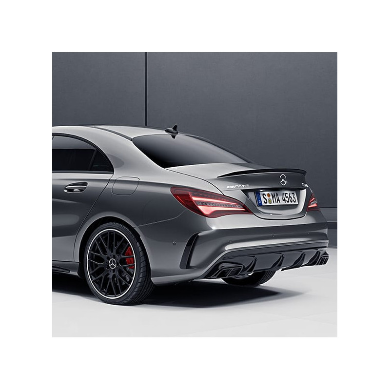 Alerón Mercedes CLA C117 Negro Brillo Spoiler tipo CLA45 AMG