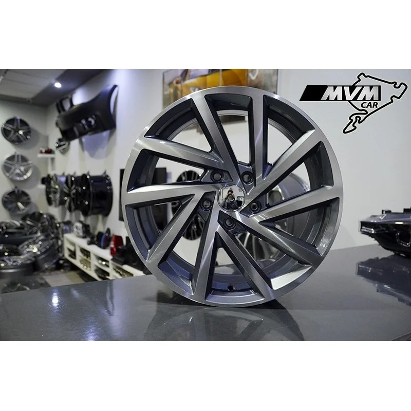 Juego de 4 Llantas 19 R MKVII VW005 para Volskwagen – MVM CAR PARTS ...