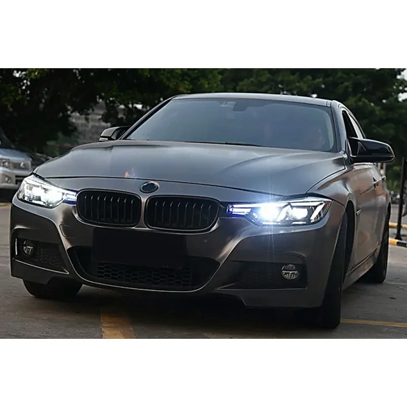 Faros delanteros Full Led BMW Serie 3 F30 2011-2015 look G20 Design ...