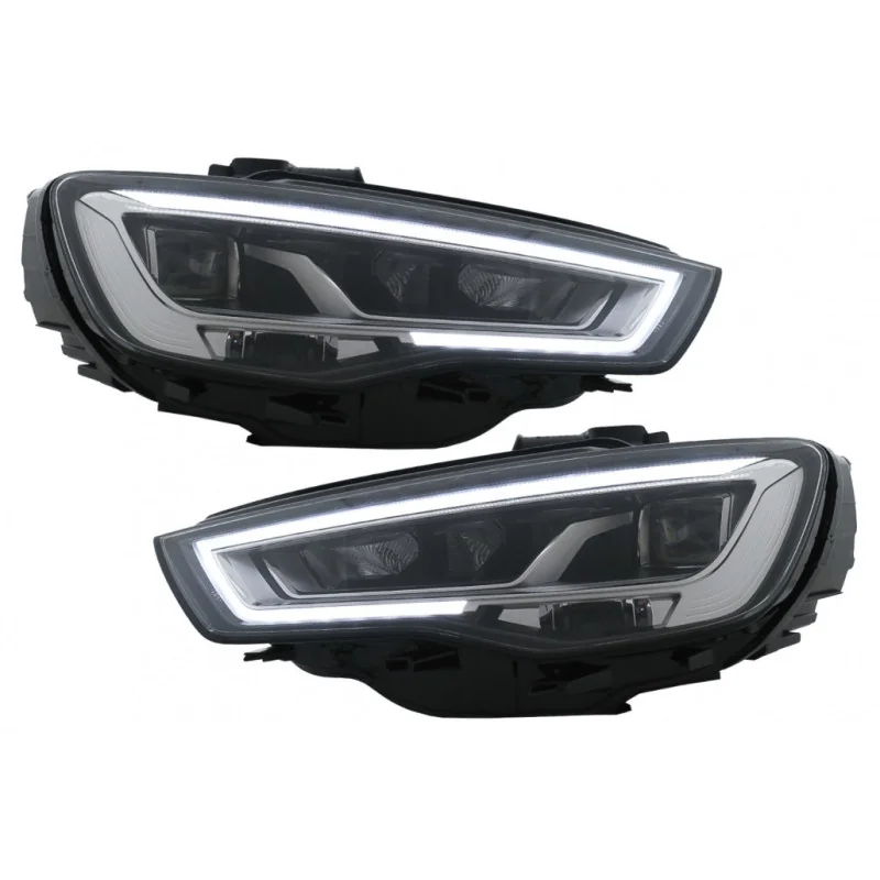 Faros delanteros para Audi A3 8V 2013-2016 Conversión a Full Led