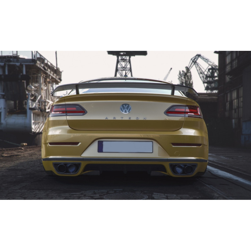 Aleron spoiler trasero para VW Arteon R Line Negro brillo